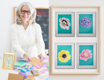 Artist Spotlight: Reverse Glass Painting with Tiffany Windsor – Tulip ...