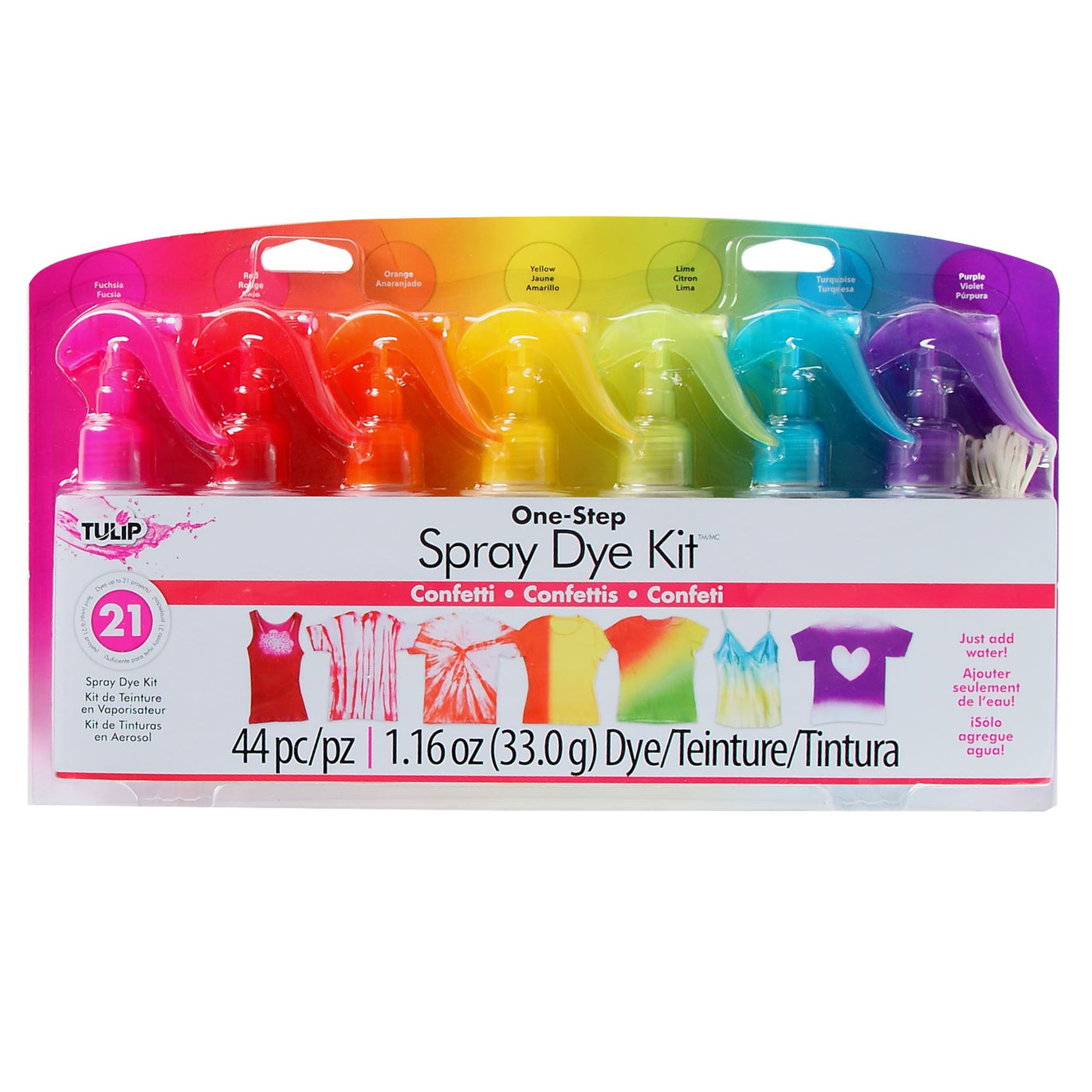 10 New Ways to Tie Dye with Spray-On Color – Tulip Color Crafts