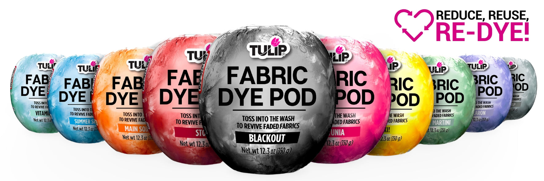 Tulip Fabric Dye Pods – Tulip Color Crafts