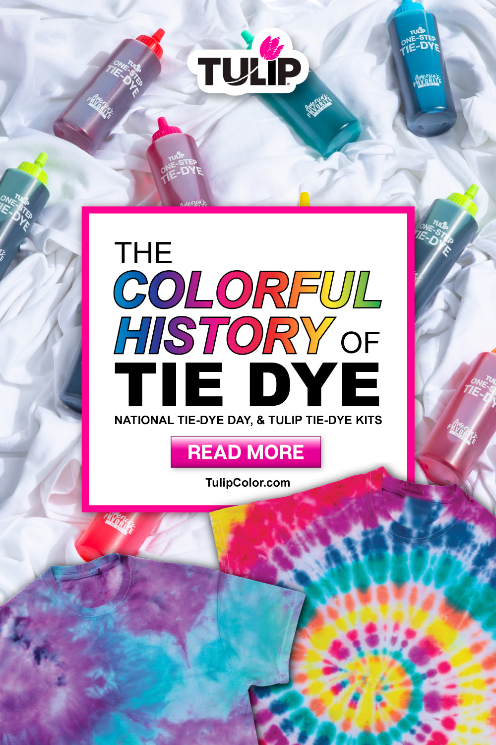 The Colorful History of Tie Dye, National Tie-Dye Day, and Tulip Tie-D ...